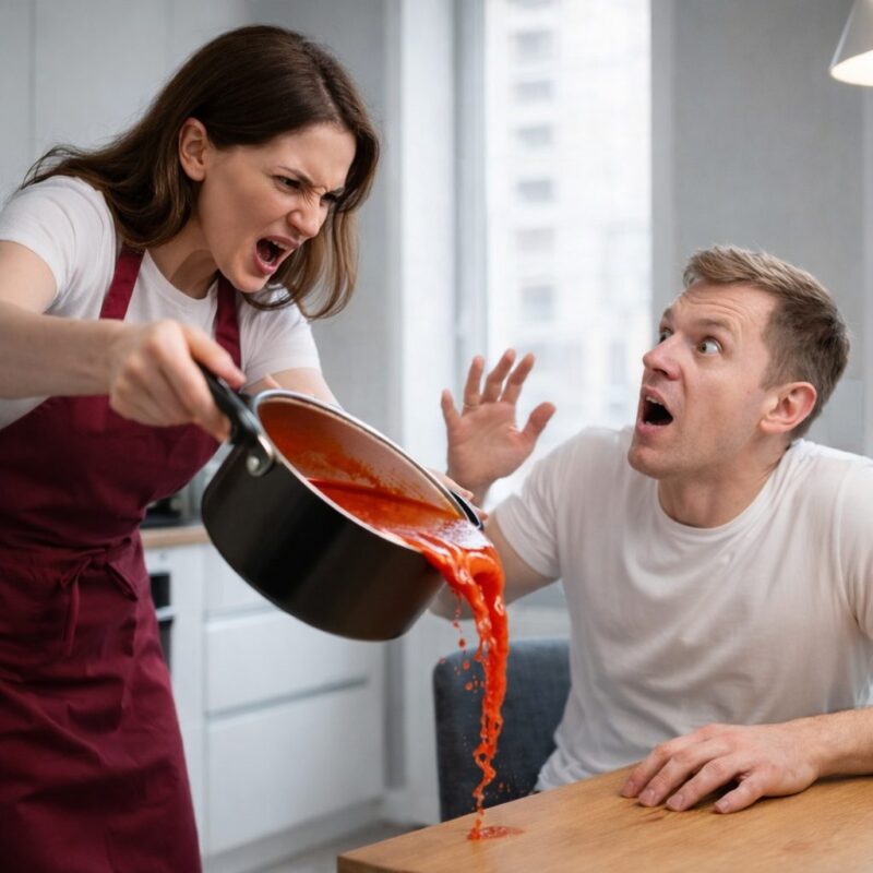 Jei tau nepatinka mano maistas, važiuok gyventi pas mamą! Juk pas ją ...